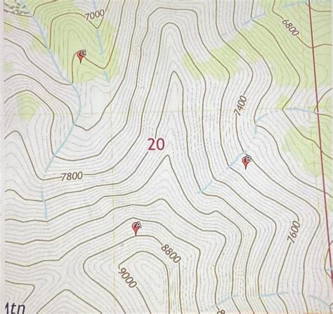 Solved 1 What Is The Contour Interval For This Map Units