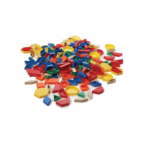 Set Of 250 Hollow Pattern Blocks