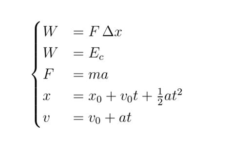 Align Equations With The Same Spacing Tex Latex Stack Exchange