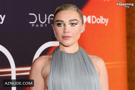 Florence Pugh Sexy Flashes Her Hot Boobs At Dune Part Two Premiere In
