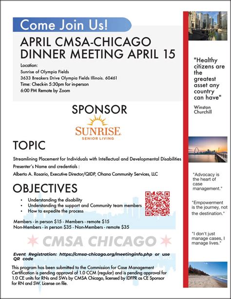 Cmsa Chicago 1 Ce Empowering Independence Streamlining Placement