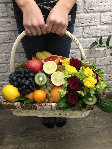 Съедобные композиции из фруктов