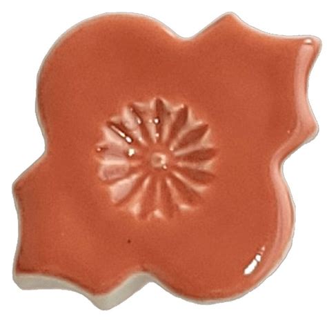 Spectrum 1109 Coral Stoneware Glaze Sounding Stone