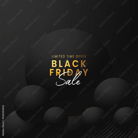 블랙 프라이데이 배너 및 배경 Stock Vector Adobe Stock