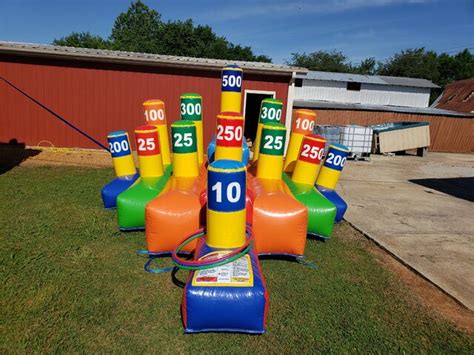 Giant Hula Hoop Ring Toss