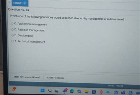 Question No Which One Of The Following Studyx