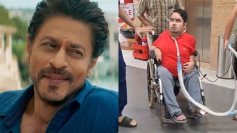 Shah Rukh Khans Specially Abled Fan Watches Jawan While On A