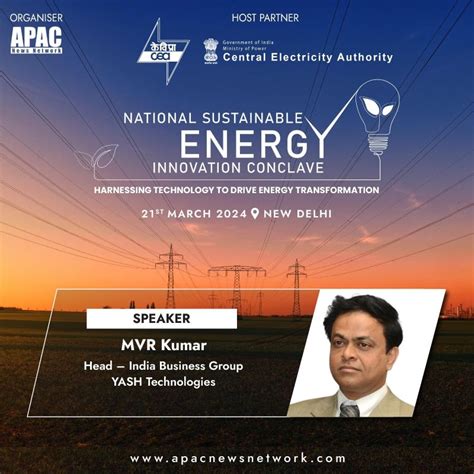Yash Technologies On Linkedin Apac Nationalsustainableenergy Seic