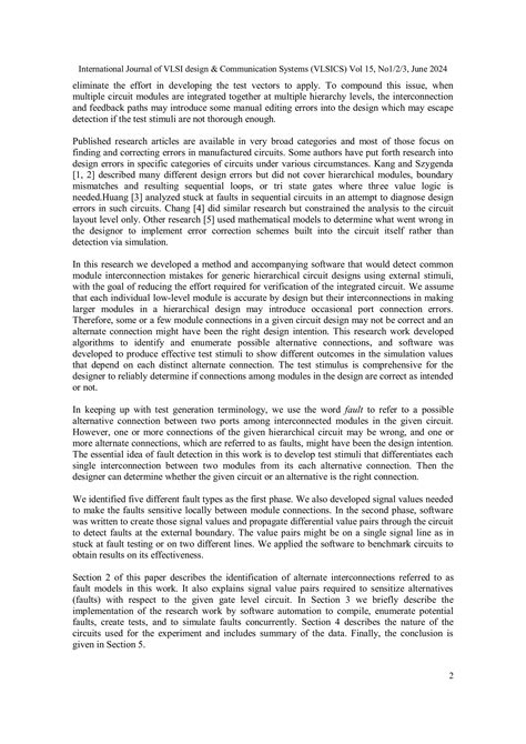 Detection Of Module Integration Errorsin Hierarchical Circuit Designs Pdf