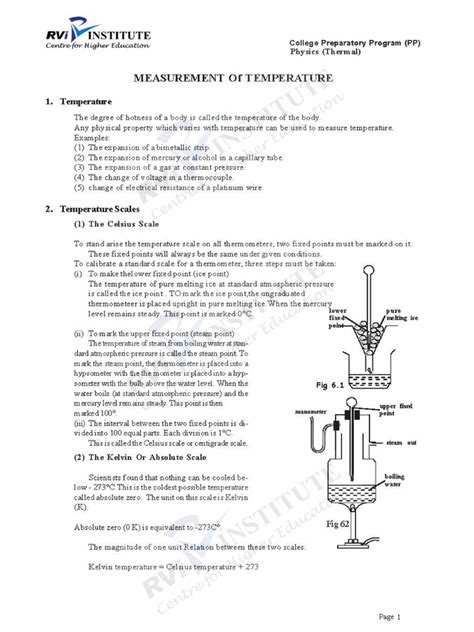 Physics Thermal Pdf
