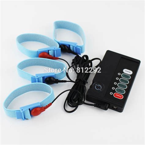 New Male Penis Extender Enlargement Electro Shock Sex Set Electrical Stimulation Cock Rings