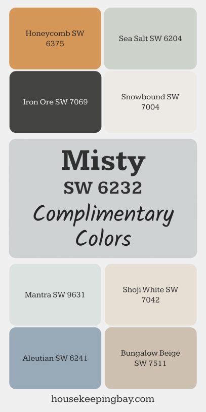 Misty Sw 6232 By Sherwin Williams Housekeepingbay