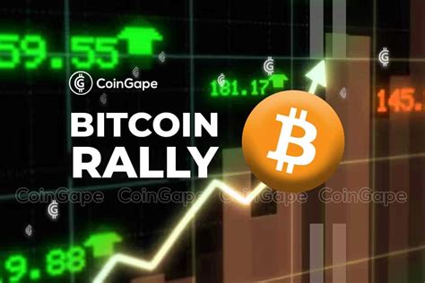Btc Rally Why Is Bitcoin Price Rising Today