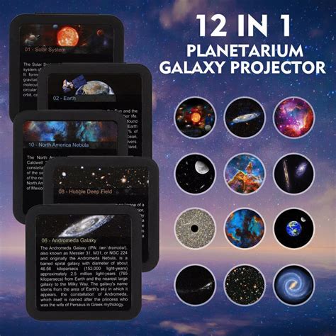 Led Galaxy Starry Sky Projector Nebula Space Night Light Planetarium