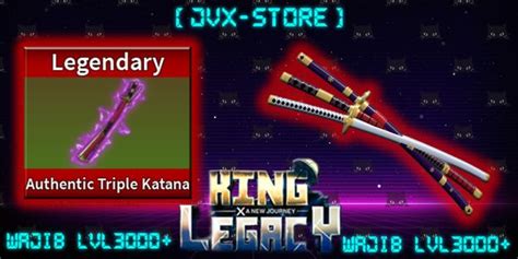 Buy Item Legendary Sword Authentic Triple Katana ATK King