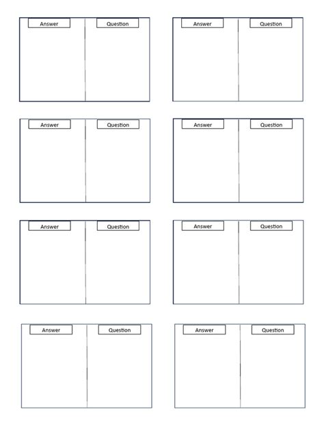 Loop Cards Template Pdf