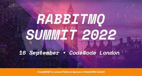 Rabbitmq Summit 2022 Hybrid Event Cloudamqp