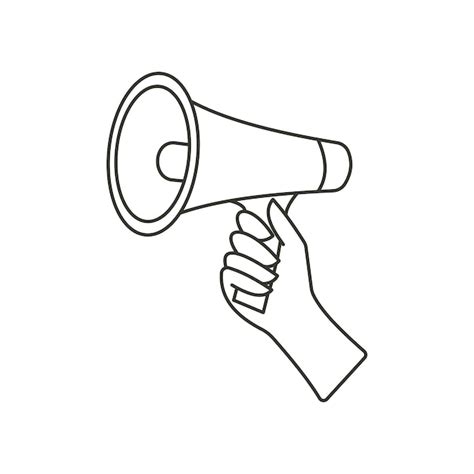 Premium Vector Loudspeaker Illustration