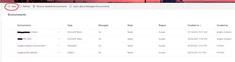 Power Platform Environment