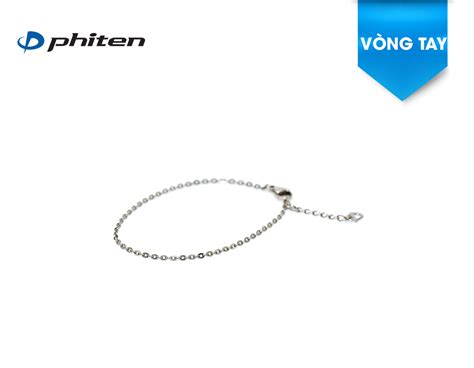 Vòng Tay Phiten Titanium Chain Bracelet Adzuki Press 05φ CÔng Ty Tnhh Japan Health Beauty