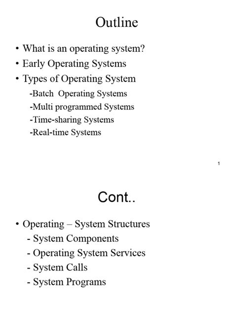 Oslecture1ppt Pdf Operating System Computer Data Storage