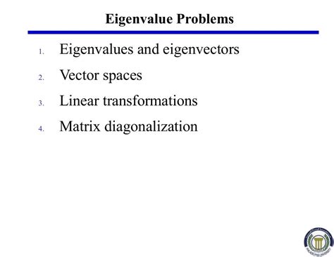 Eigen Values And Eigen Vectors Engineering