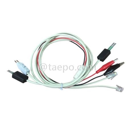 2 Pole Test Cord With 4 Pole Lsa Test Plug 4 Pole N Test Plug To
