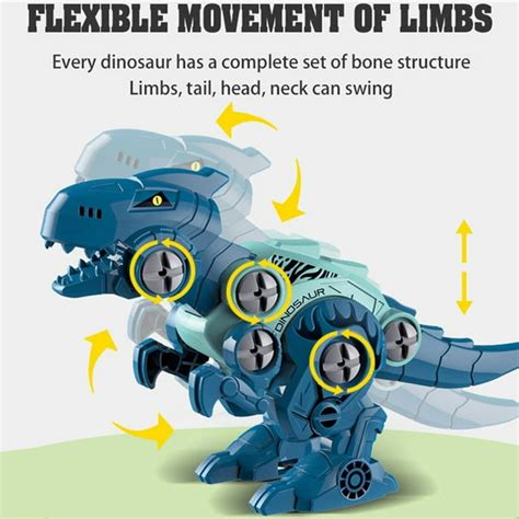 Hesroicy Preschool Toy With Screwdriver Flexible Limbs Movement Diy