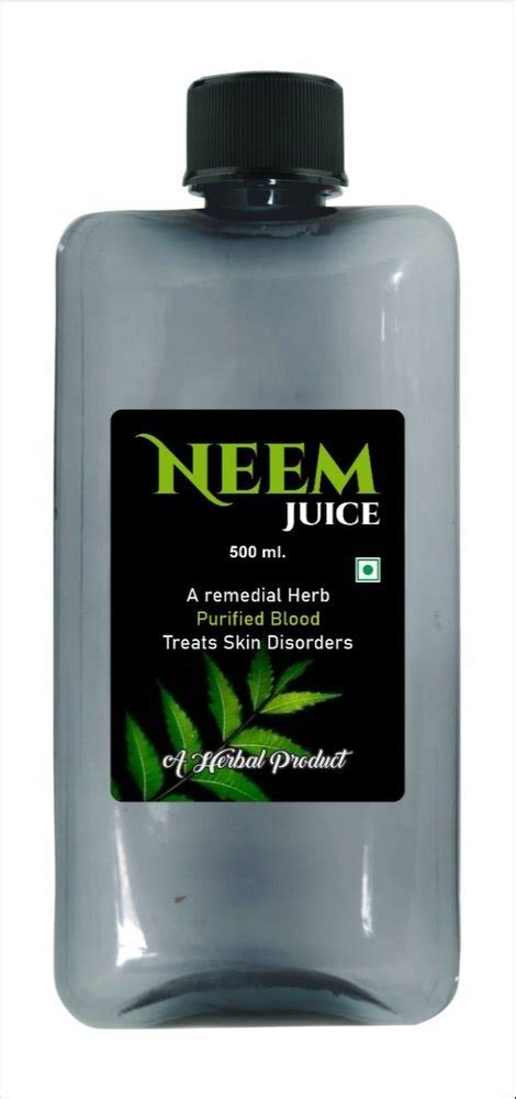 Our Brand Liquid Herbal Neem Juice 500 Ml At Rs 55bottle In Udaipur