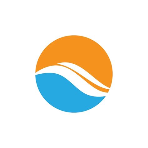 Premium Vector Wave Logo Vector Template Symbol Design