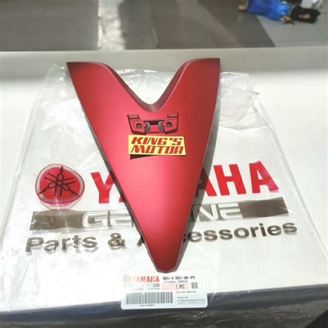 Jual Cover Panel Dasi Body Bodi Depan Aerox Original Yamaha Hitam Biru Metalik Dof Merah