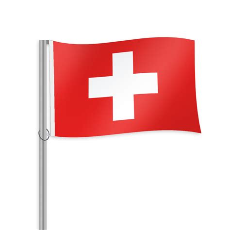 Schweiz Fahne Bei HERMANN