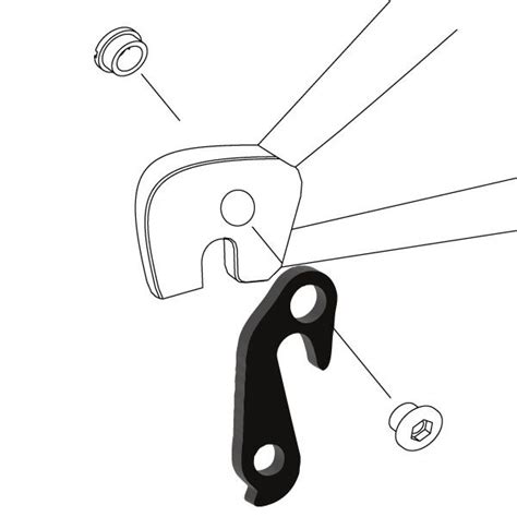 Rear Gear Mech Derailleur Hanger M Dropout Framesaver