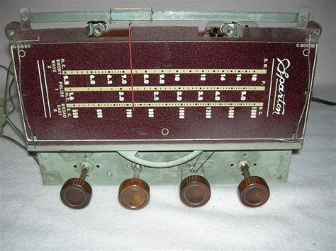 Sparton 7 46 Console Radio Vintage Tube Electronics