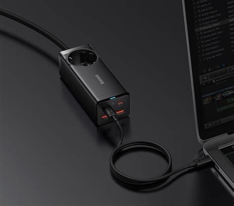 Купить Сетевое зарядное устройство 100W Baseus GaN3 Pro Desktop ...