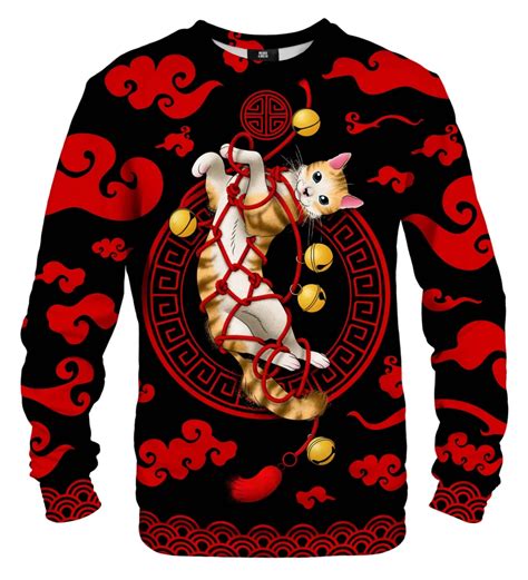 Shibari Cat Sweatshirt Mr Gugu Miss Go