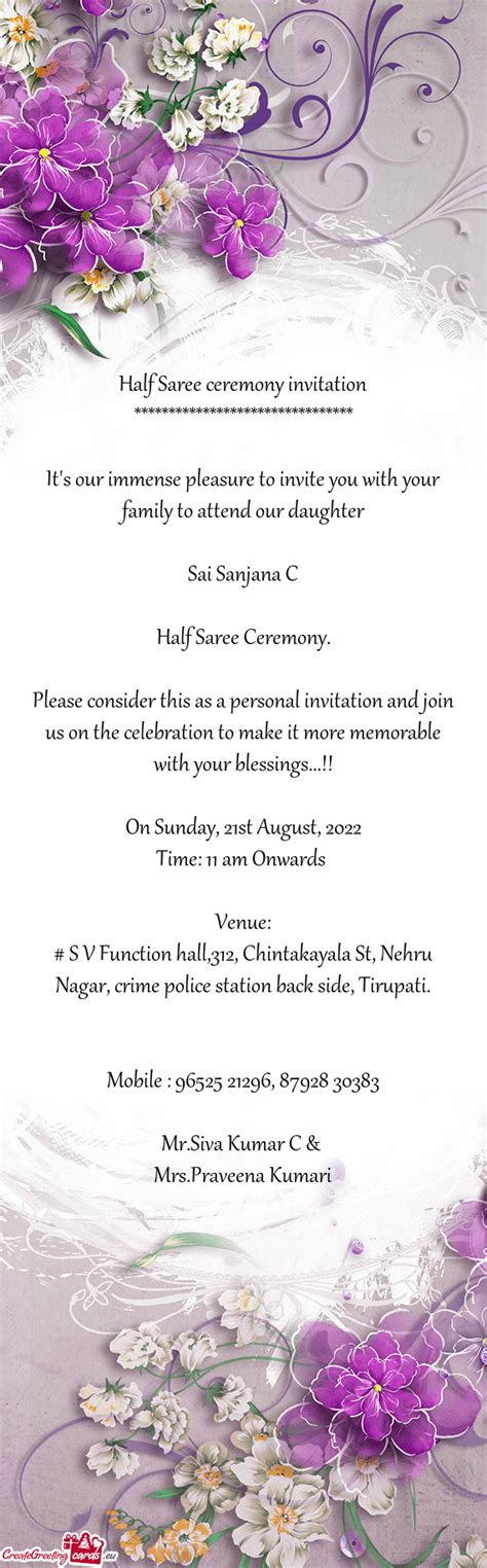 Sai Sanjana C Free Cards