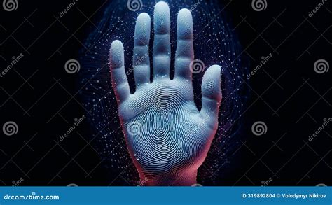 Fingerprint Identity Recognition Scan Scanner Scanning Solid Icon