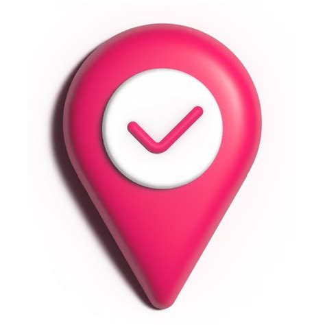 Premium Vector Realistic D Geolocation Icon On The Navigator Or Map