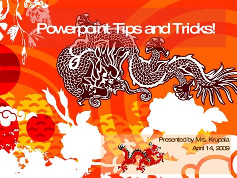 Powerpoint Tips And Tricks Ppt Desktop Publishing Computer Software And Applications