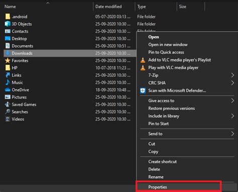 Move Downloads Folder To Another Partition In Windows 10 Technoresult