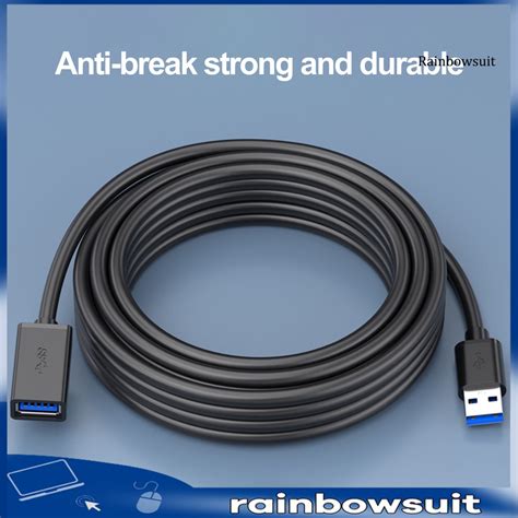 Rainbowsuit 1m 2m Usb Extension Cable Long High Speed Usb 3 0 Male To
