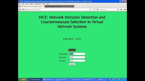Nice Network Intrusion Detection And Countermeasure Selection In Virtual Network Systems Youtube