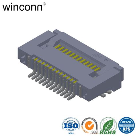 Female Smdsmt Fpcffc Calble Fpc Connector From China Manufacturer