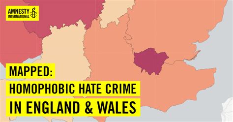 Mapping Homophobia In England And Wales Amnesty International Uk