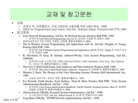 Ppt Unix 시스템 Powerpoint Presentation Free Download Id6335152
