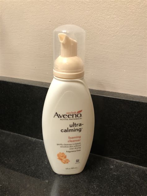 Aveeno Ultra Calming Foaming Cleanser Review Sarah Scoop