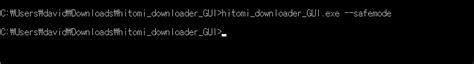 세이프모드라 뜨면서 다운로드가 안됩니다 · Issue 5001 · Kurtbestorhitomi Downloader