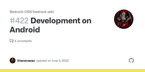 Development On Android Issue 422 Bedrock OSS Bedrock Wiki GitHub