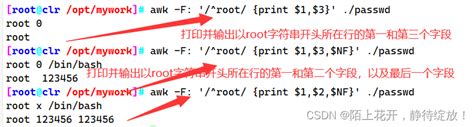 Shell脚本之“awk“命令awk Shell Csdn博客